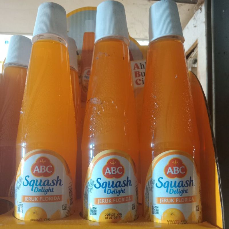 Jual Syrup ABC squash delight jeruk florida 1 botol | Shopee Indonesia
