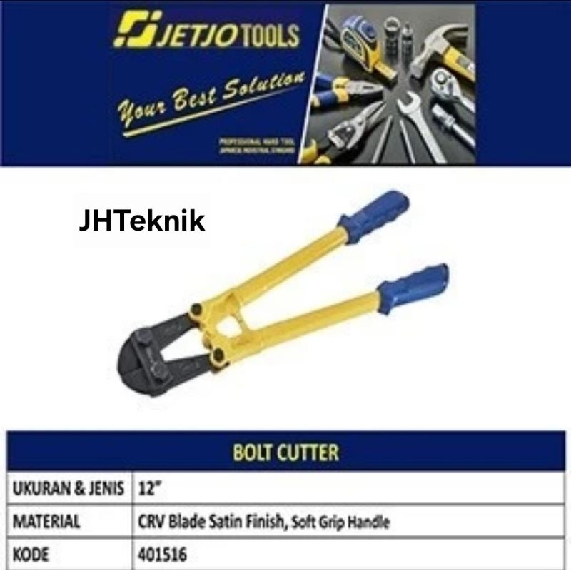 Jual JHTeknik Gunting Beton,Baja,Kawat,Sling,Besi 12 inch JETJO TOOLS ...