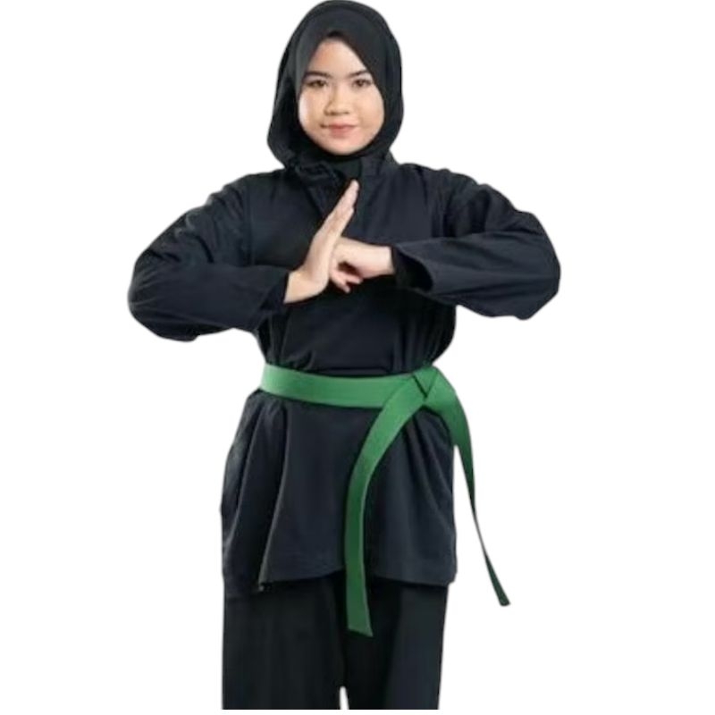 Jual Seragam silat anak baju+celana+sabuk putih | Shopee Indonesia