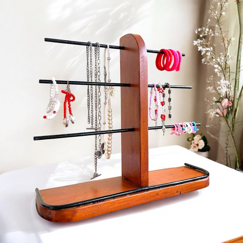 Jual Rak Gantung Perhiasan Multifungsi (Gantungan Display Duduk dan ...