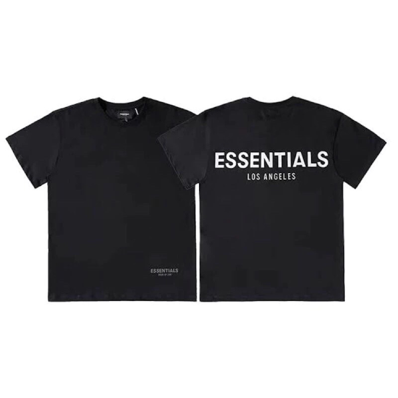 Jual FOG Essentials Reflective Text Logo Oversize T-Shirt | Shopee ...