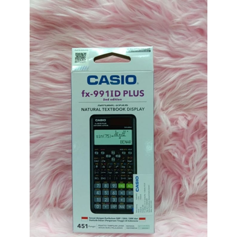 Jual CASIO FX-991 ID PLUS - Kalkulator Ilmiah / Calculator Matematika ...