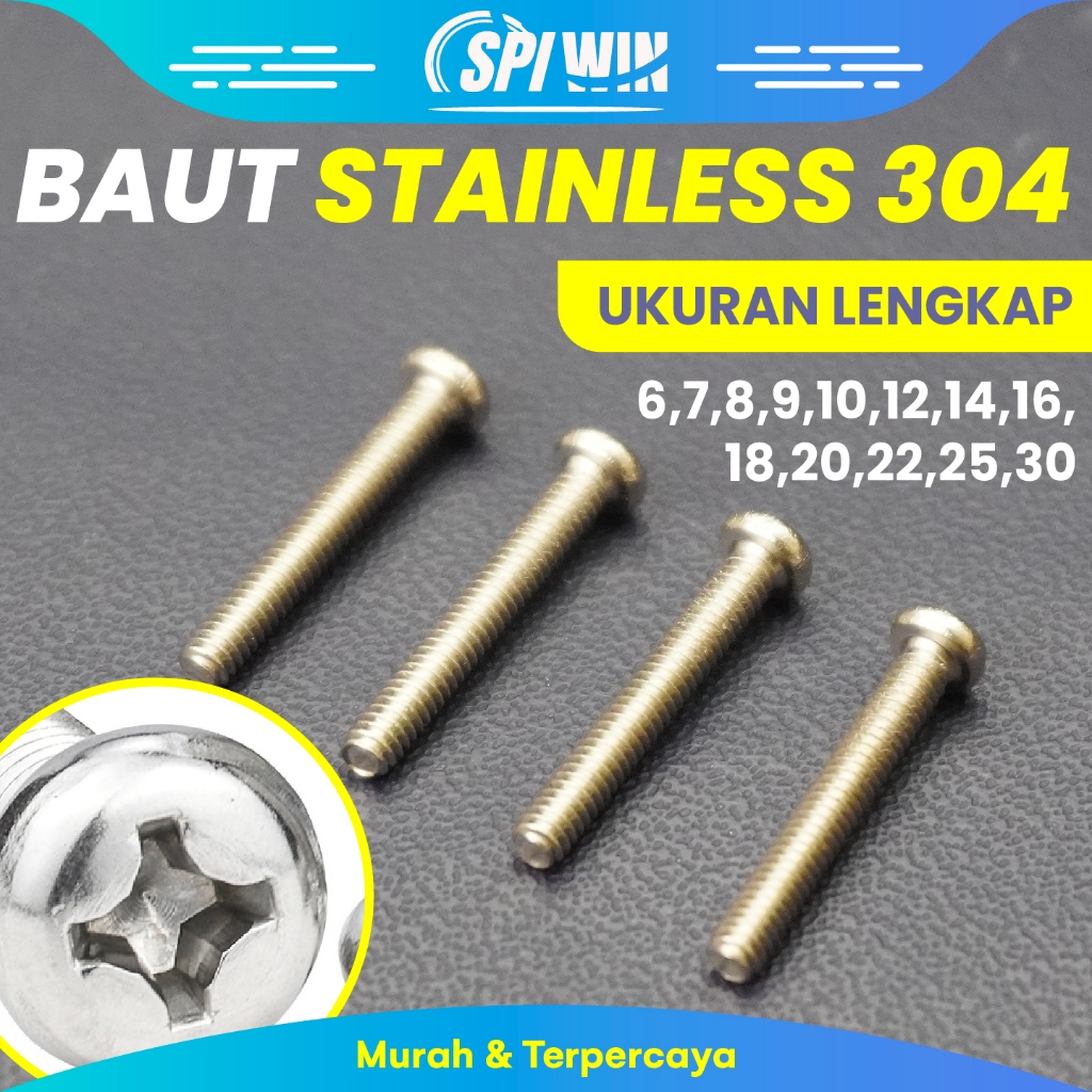 Jual Tiang Baut Tamiya Mur M2 6mm 7mm 8mm 9mm 10mm 12mm 14mm 16mm 18mm ...