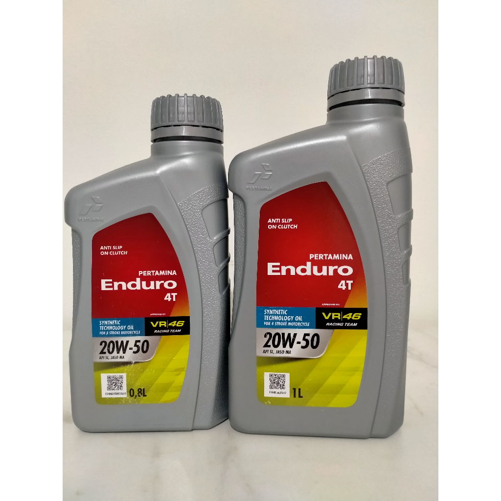 Jual OLI MESIN ENDURO 4T 20W-50 PERTAMINA 0,8L & 1L | Shopee Indonesia