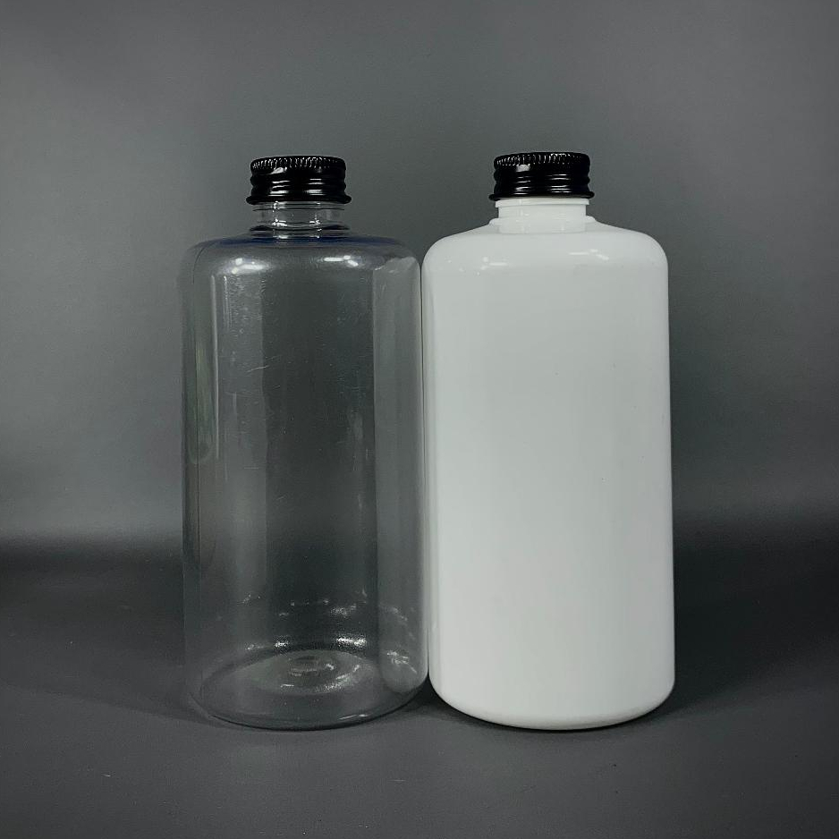 Jual Botol Ulir 500 Ml / Botol Pet 500 Ml - Tutup Ulir Alumunium Hitam | Shopee Indonesia