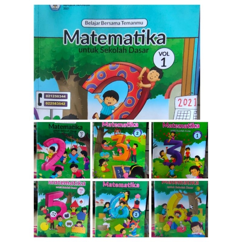 Jual Buku Matematika SD kelas 2356 Kurikulum Merdeka Diknas | Shopee Indonesia