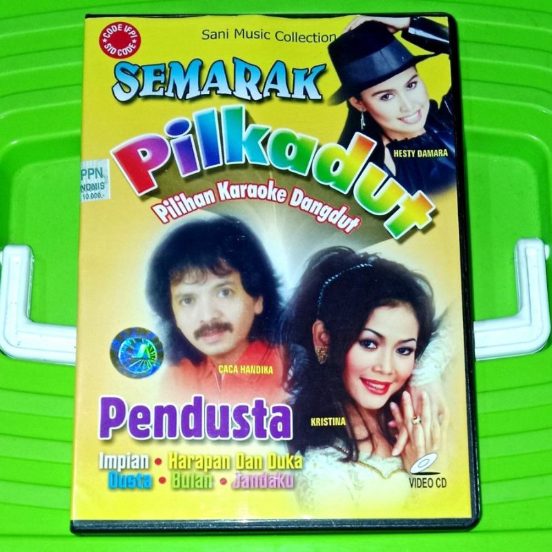 Jual VCD SEMARAK Pilkadut Pilihan Karaoke Dangdut Kristina Hesty Damara Lady Roos Caca Handika ...