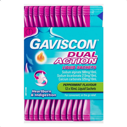 Jual Gaviscon Heartburn and Indigestion Relief Liquid Sachets 10m ...