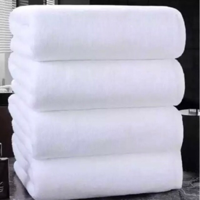 Jual HANDUK HOTEL PUTIH POLOS 70x450 HANDUK MODERN PUTIH TEBAL HANDUK ...