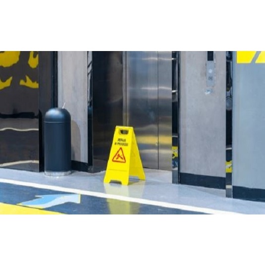 Jual Plang Lift Elevator sedang service servis perbaikan OUT OF ORDER ...