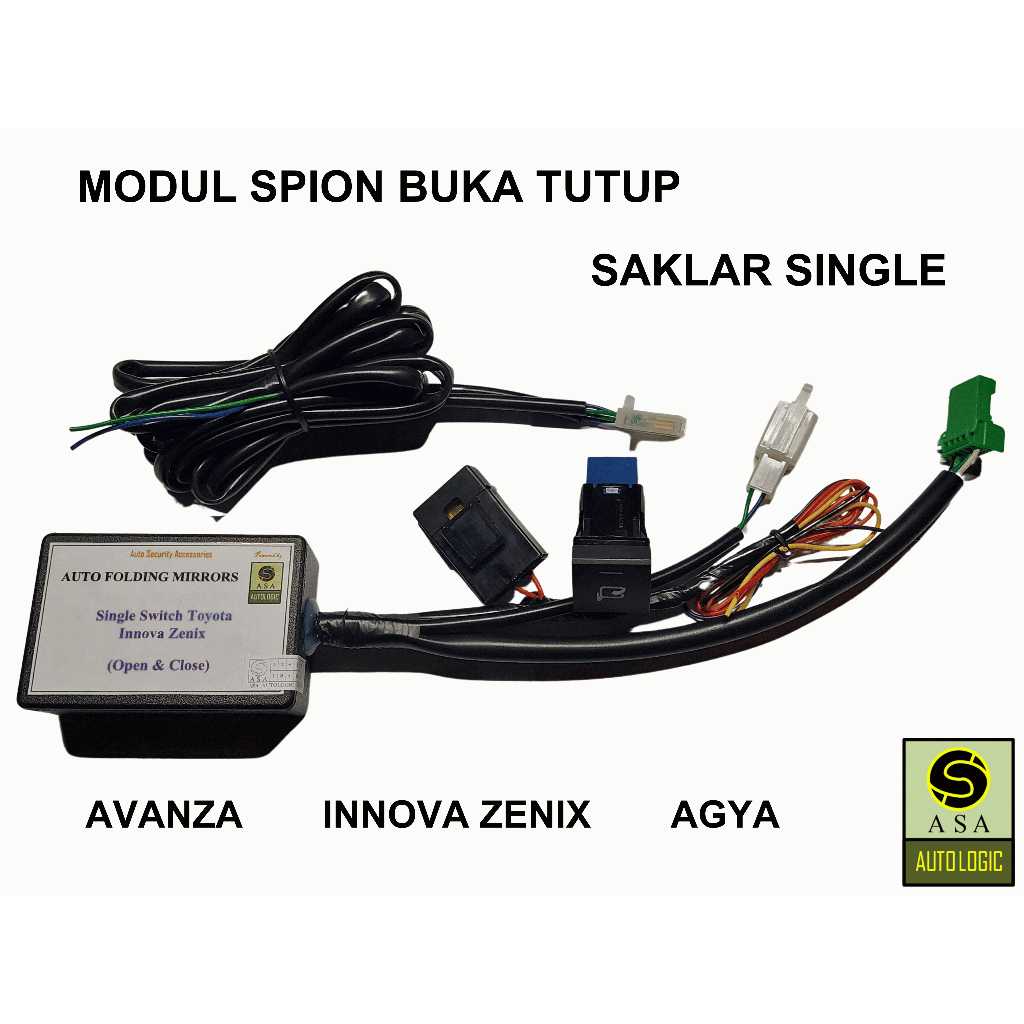 Jual MODUL SAKLAR SINGLE BUKA TUTUP INNOVA ZENIX/AVANZA/AGYA SPION ...