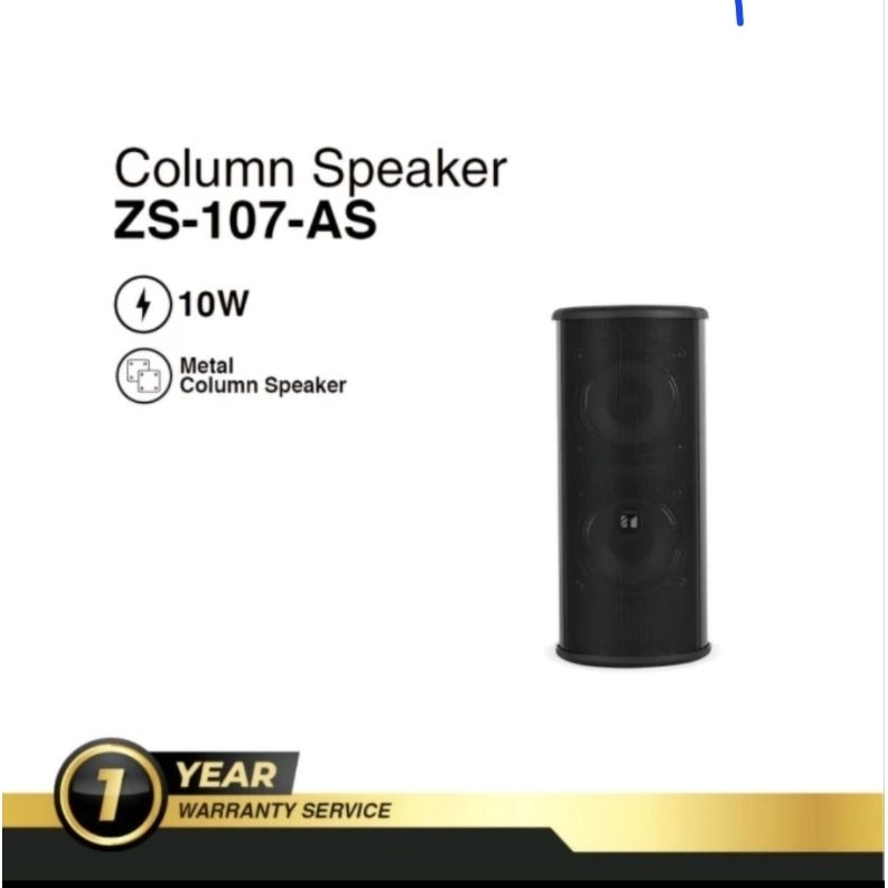 Jual SPEAKER COLUM TIA ZS107 AS ZS 107 ORIGINAL | Shopee Indonesia