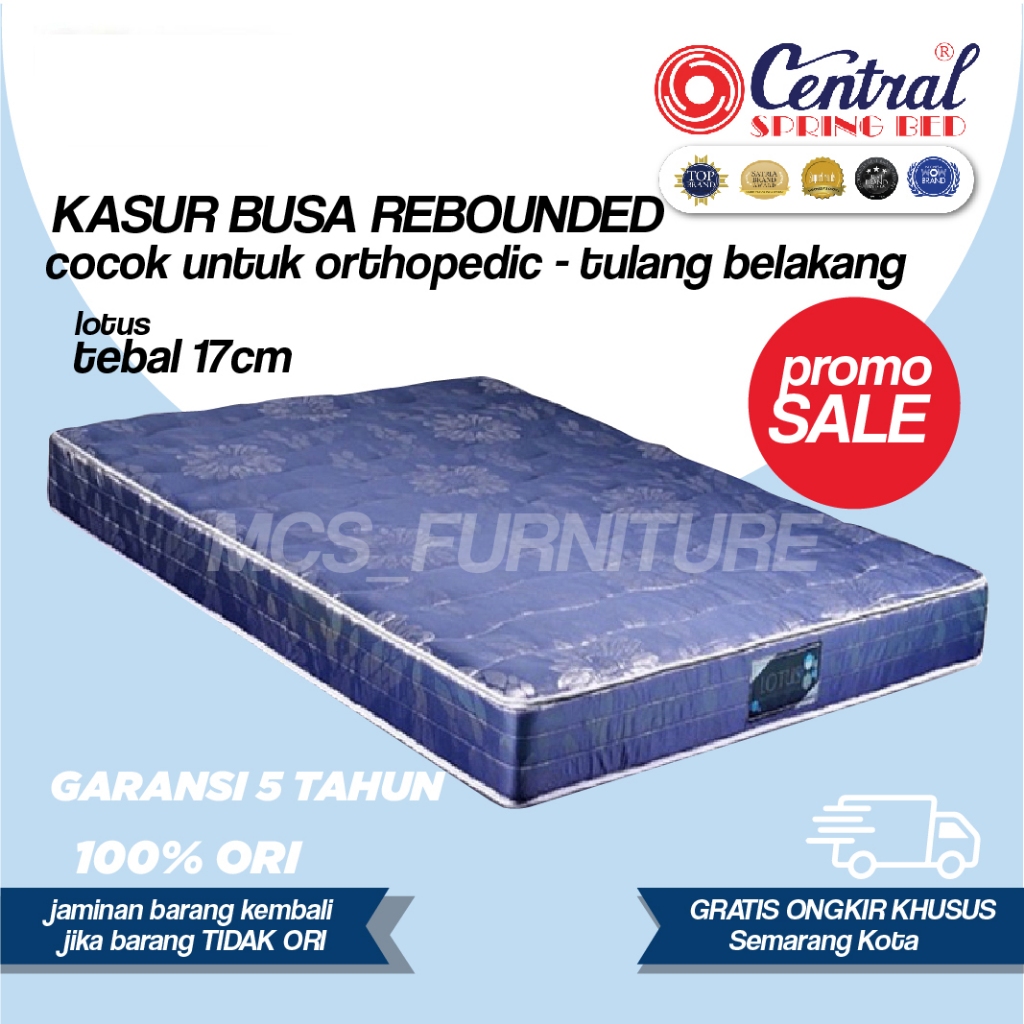 Jual Kasur Busa Rebounded Central Lotus Murah Kualitas Premium Harga ...