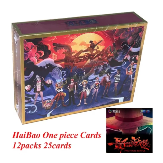 Jual New Haibao One Piece Cards The Final Battle Anime Luffy Zoro Nami ...