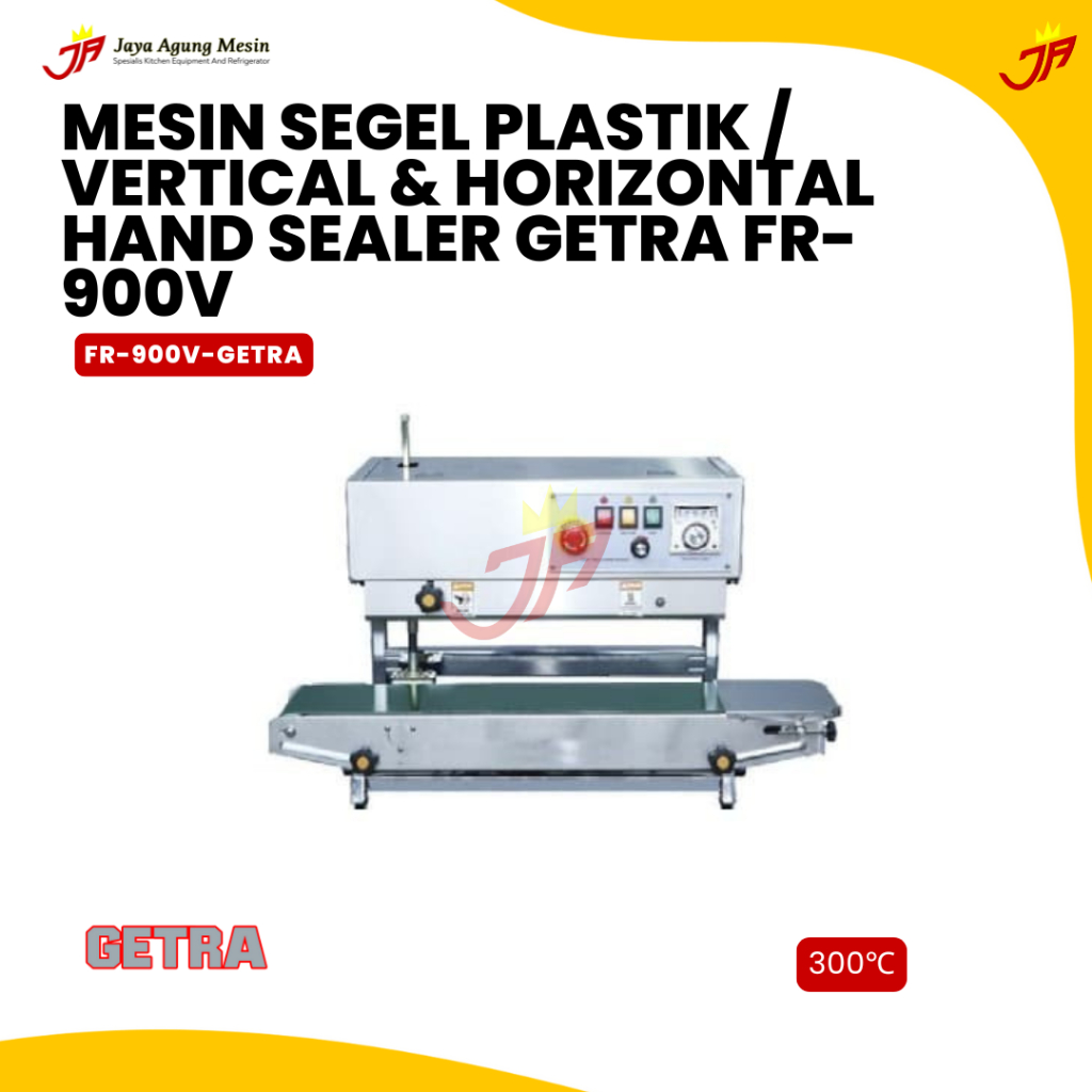 Jual GETRA Mesin Segel Plastik / Vertical & Horizontal Hand Sealer ...