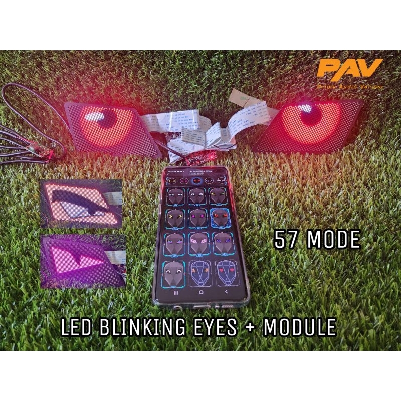 Jual LED BLINKING EYES PLUS MODUL 57 MODE | Shopee Indonesia