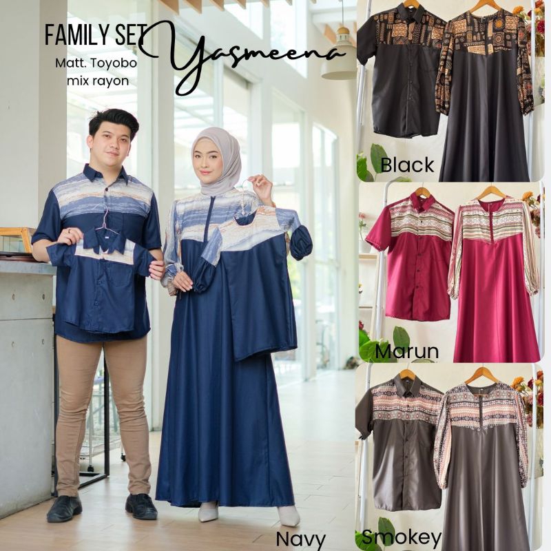 Jual Family Set Baju Couple Keluarga Sarimbit Baju Lebaran 2025 ...