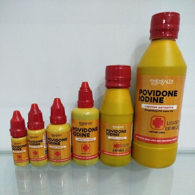 Jual Onehealth Povidone Iodine one health antiseptik luka cegah infeksi ...