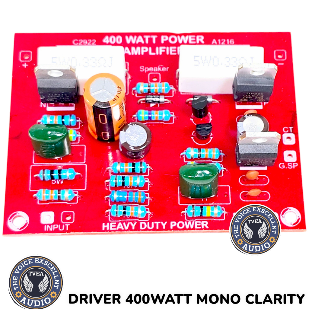 Jual KIT DRIVER POWER 400WAT MONO TIP 41 42 AMPLIFIER DJE ULTRA ...