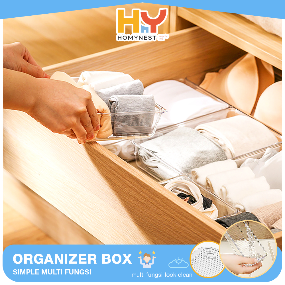 Jual HOMYNEST Organizer Sekat Laci Rak Laci Multifungsi Sekat Garpu ...