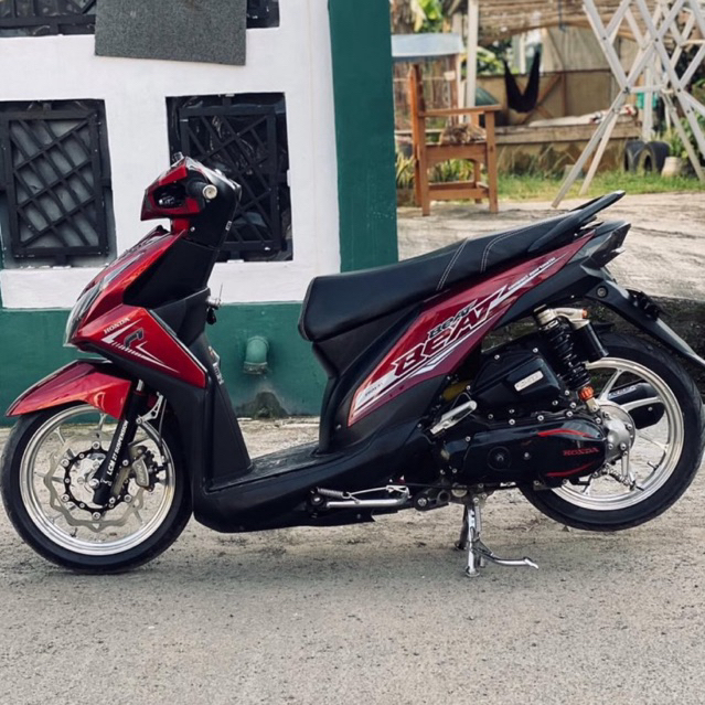 Jual Striping Beat FI TRANSPARAN 2013-2015 Simple Bahan MAXDECAL GLOSSY ...