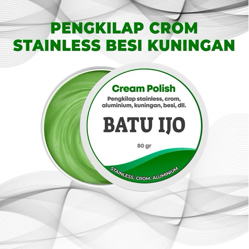 Jual WAYS Batu Ijo Cream Polish | Krim Batu Hijau Poles Pengkilap Mesin ...