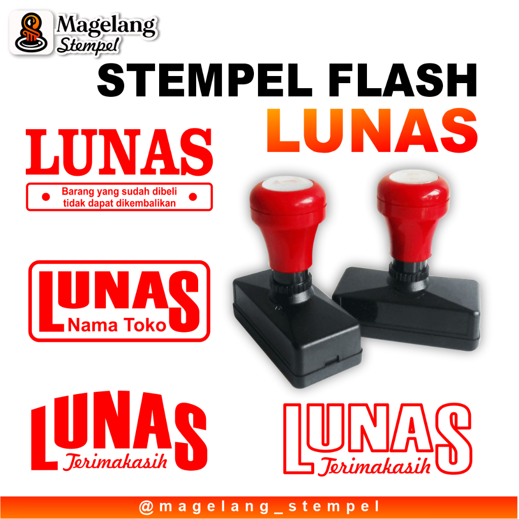 Jual Stempel Lunas Otomatis | Shopee Indonesia