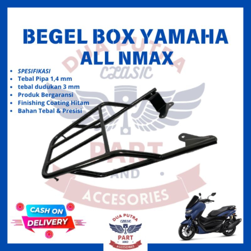 Jual Bracket Behel Begel Box Yamaha ALL NMAX | Shopee Indonesia