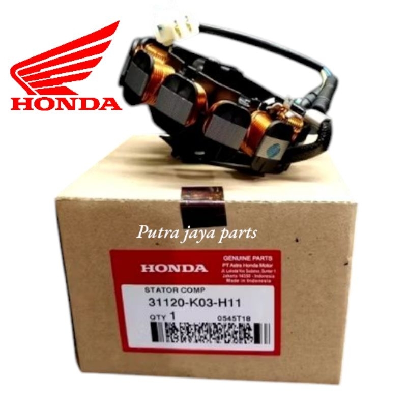 Jual STATOR ASSY COMP K03 HONDA REVO FIT F1 INJ SPULL SPUL MOTOR REVO FIT FI INJEKSI | Shopee ...