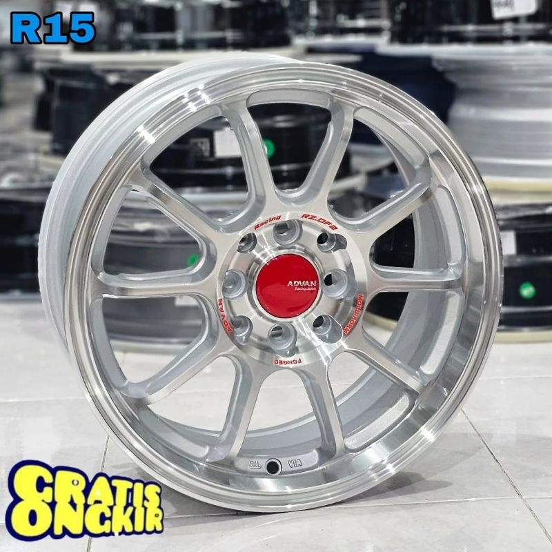 Jual velg mobil R15 WORK ZR10 LEBAR 6,5 velg mobil racing Avanza Xenia Livina velg racing ring ...