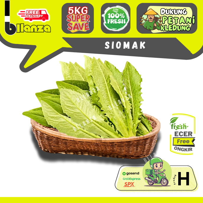 Jual Bllanza | Siomak / Selada Wangi — Sahabat Makan Sayur Ecer (H ...