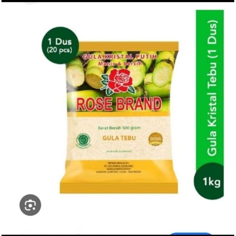 Jual GULA PASIR ROSEBRAND KUNING 10kg | Shopee Indonesia