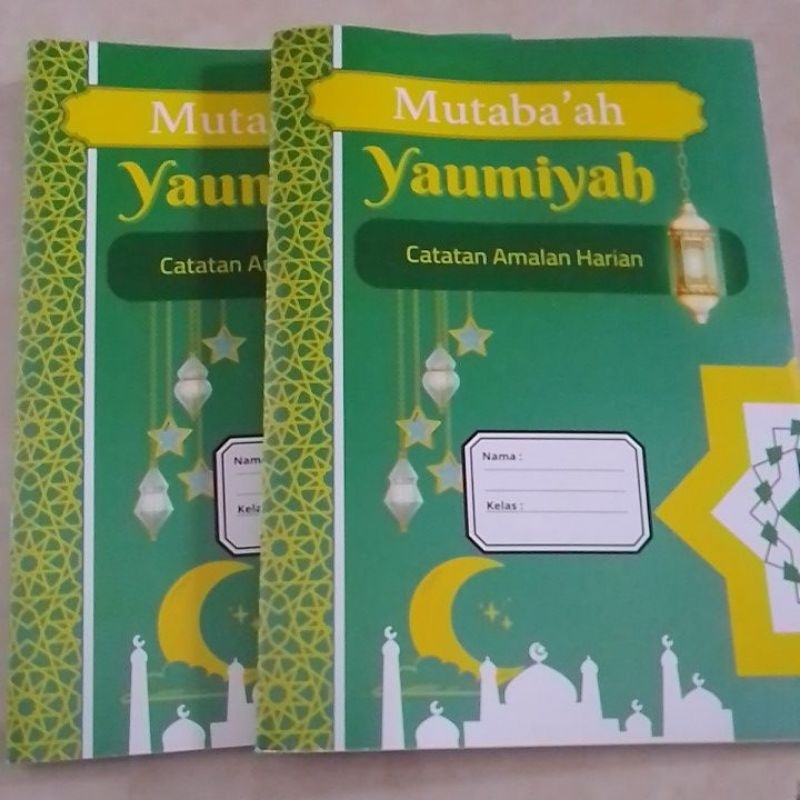 Jual Buku Mutabaah yaumiyah 2 buah | Shopee Indonesia