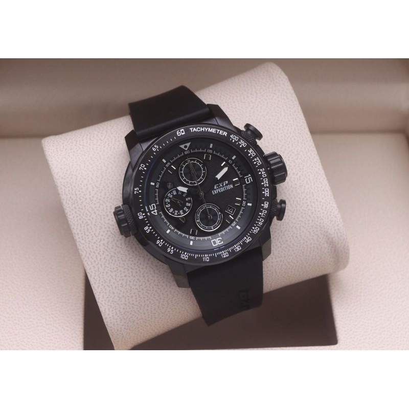 Jual Jam Tangan Pria Analog Terbaru Merk Expedition 6335 Strap Rubber ...