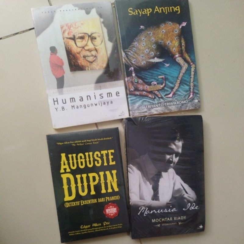 Jual Buku SATUAN Manusia Ide, Auguste Dupin, Humanisme, Sayap Anjing ...