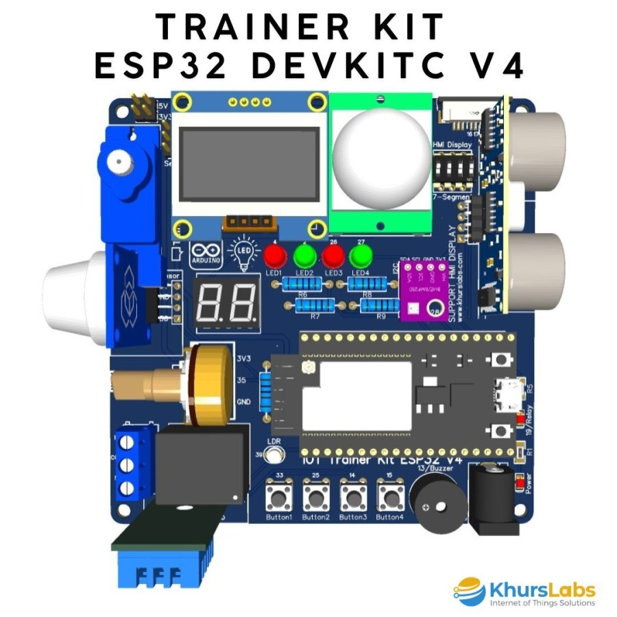 Jual Trainer KIT ESP32 IOT - Praktikum KIT Pembelajaran Pembuatan Proyek Pemrograman IOT ...