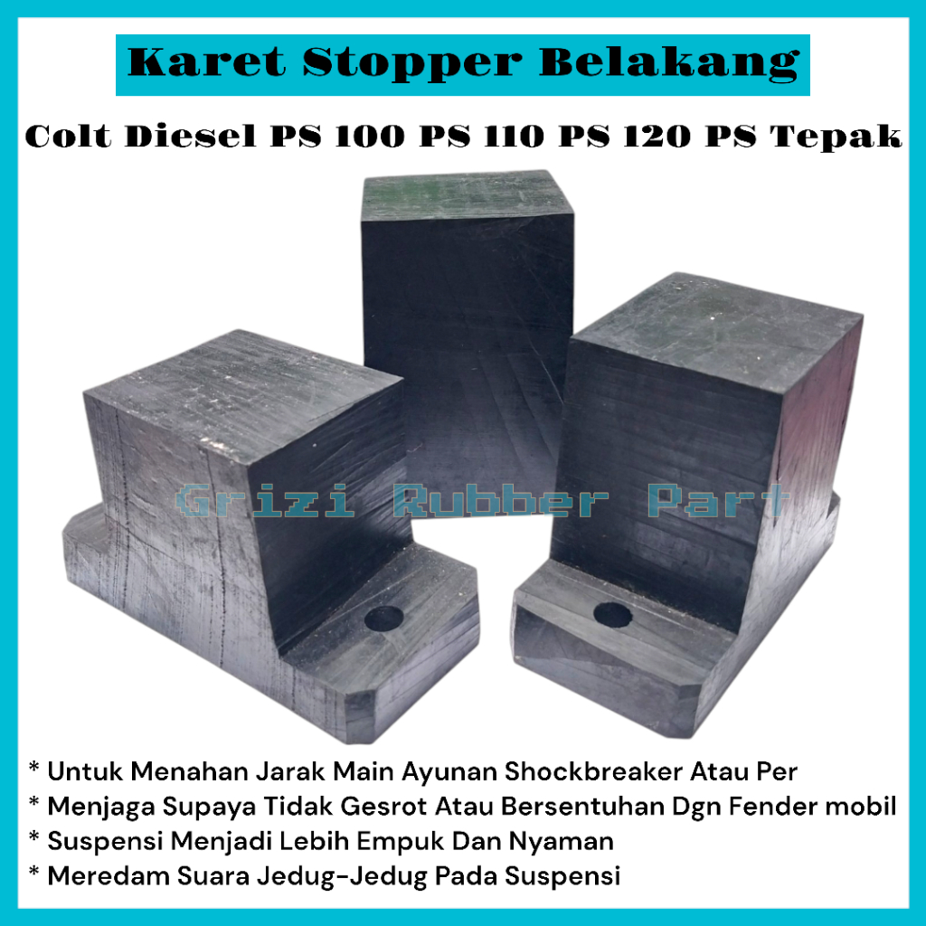 Jual Karet Stopper Belakang Colt Diesel PS 100 PS 110 PS 120 PS Tepak Karet Ban Harga 1Pcs ...