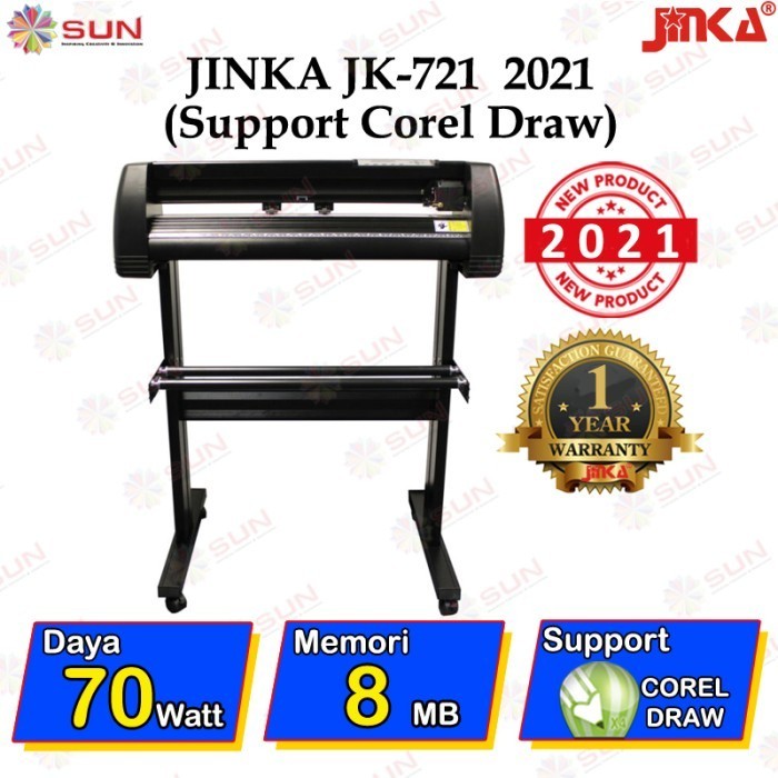 Jual Mesin Cutting Sticker Jinka JK 721 (72 cm) - CORELL CUT | Shopee Indonesia