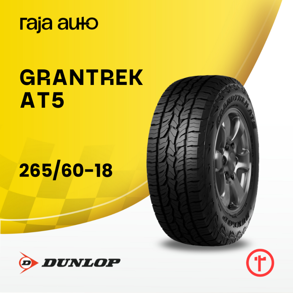 Jual Ban Mobil Dunlop Grandtrek AT5 265/60-18 R18 Fortuner Pajero ...