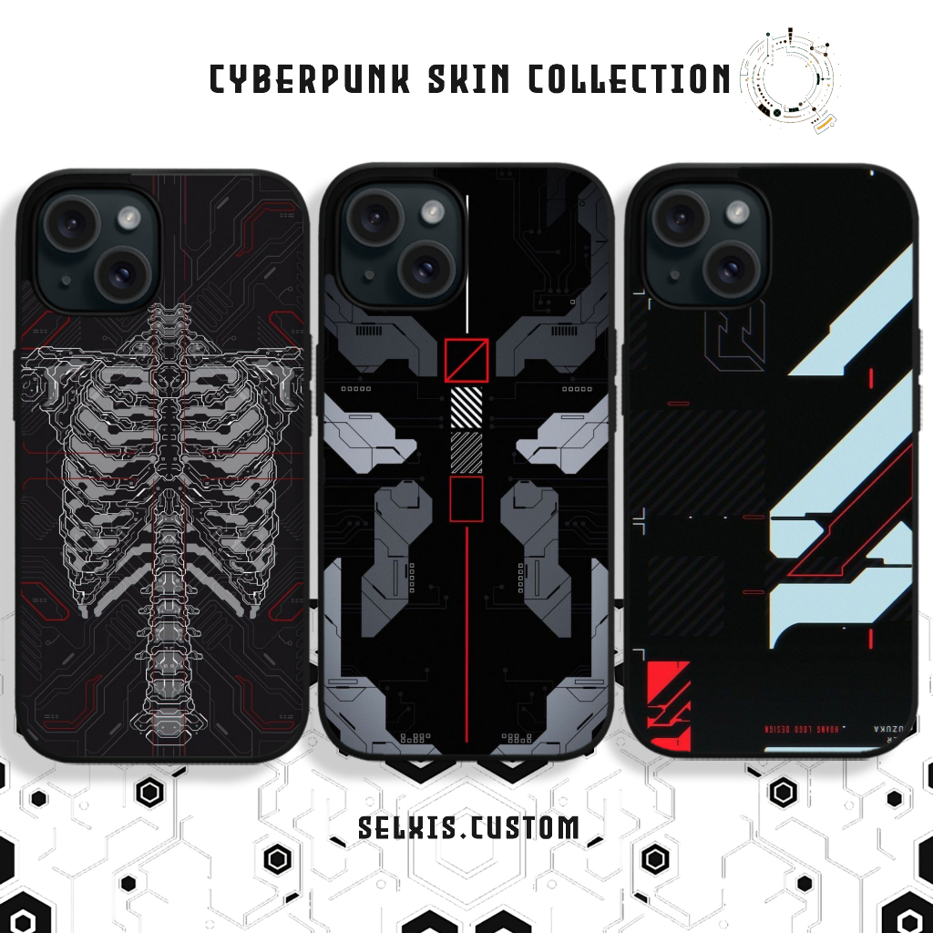 Jual Case Premium Cyberpunk Skin Collection (All Type Smartphone ...