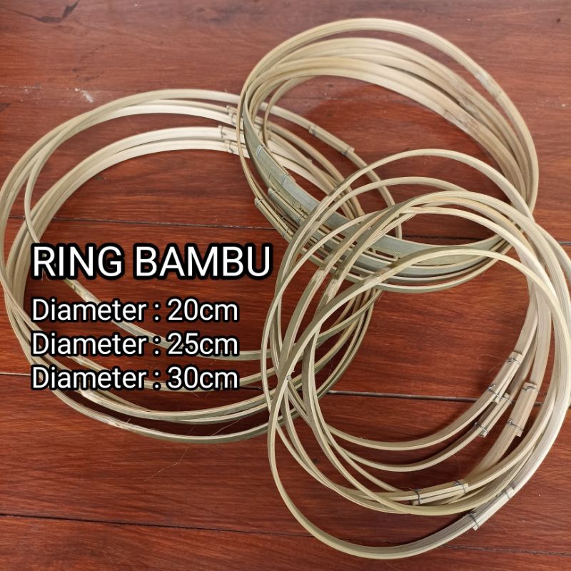 Jual Ring Bambu Lingkaran Bambu Turus Tanaman | Shopee Indonesia