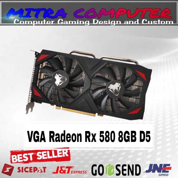 Jual VGA CARD Radeon RX 580 8GB GDDR5 256Bit VGA RX580 | Shopee Indonesia