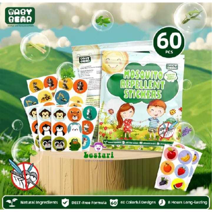 Jual SETIKER ANTI NYAMUK /LILBUL BULBYE BITES MOSQUITO REPELLENT PATCH ...
