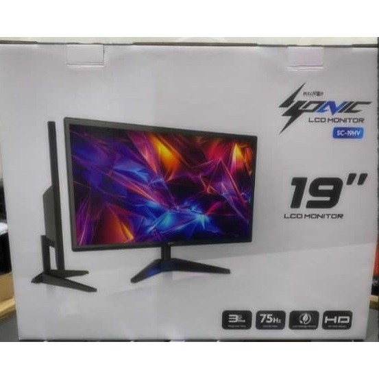Jual Monitor LED Bulldozer SONIC 19" 75Hz 3ms HDMI | Shopee Indonesia