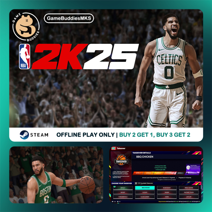 Jual NBA 2k25 Steam ( Offline / Own Account ) Game PC Original | Shopee ...