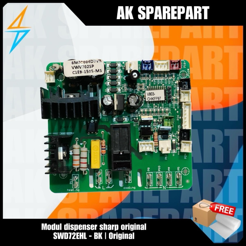 Jual Modul dispenser sharp original SWD72EHL - BK | Original | Shopee ...