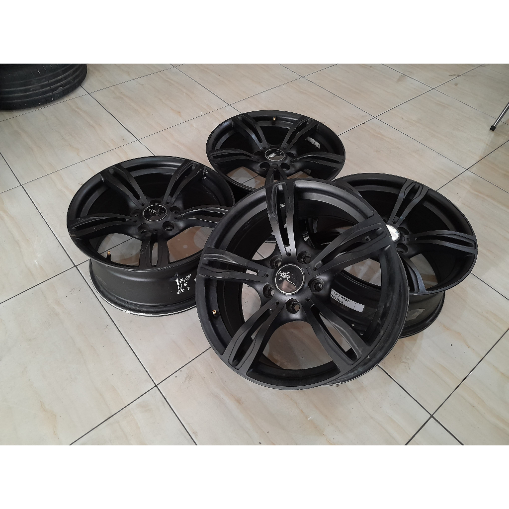 Jual Velg Mobil Bekas BMW R17 Lebar 8 HSR Mezut Pcd 5x120 Et 35 Ring 17 Buat VW Touareg BYD ...