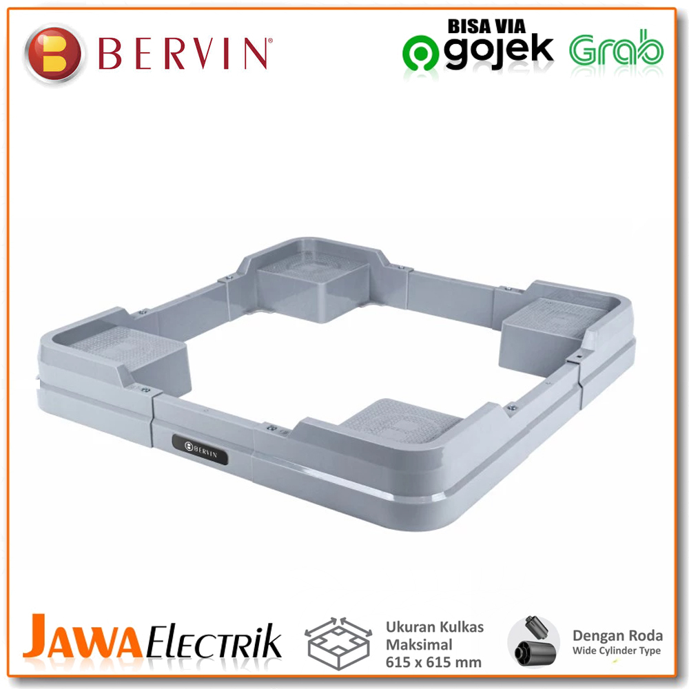 Jual Bervin BRSA-70 Kaki / Tatakan / Dudukan Kulkas & Mesin Cuci ...