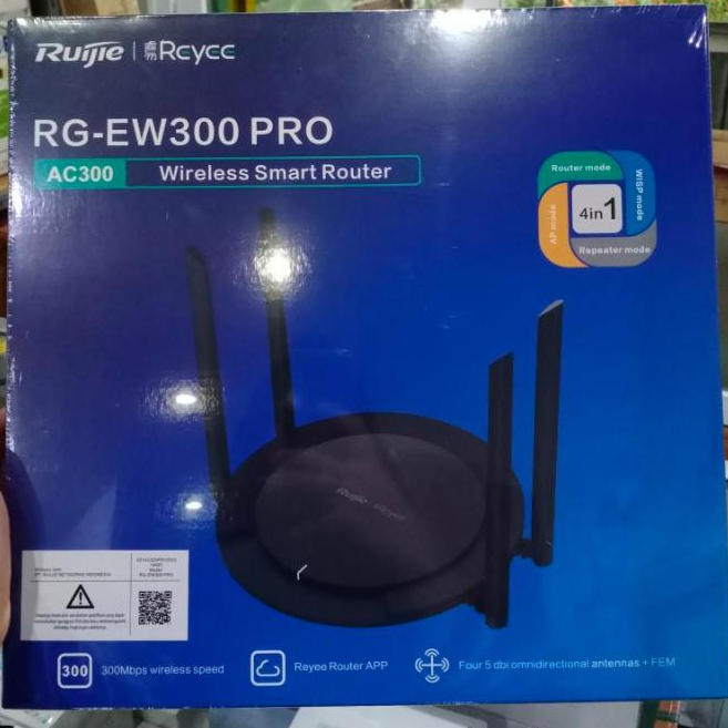 Jual Router Ruijie RG-EW300 PRO 300Mbps Wireless Smart Router | Shopee ...