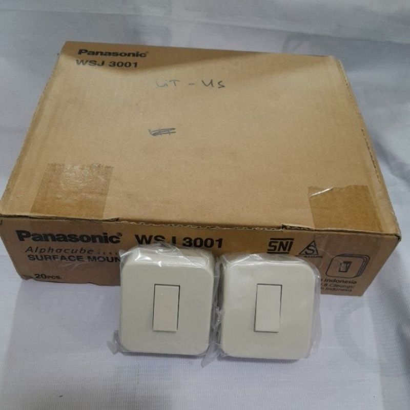 Jual PANASONIC saklar engkel ob WSJ-3001 saklar single tempel | Shopee ...